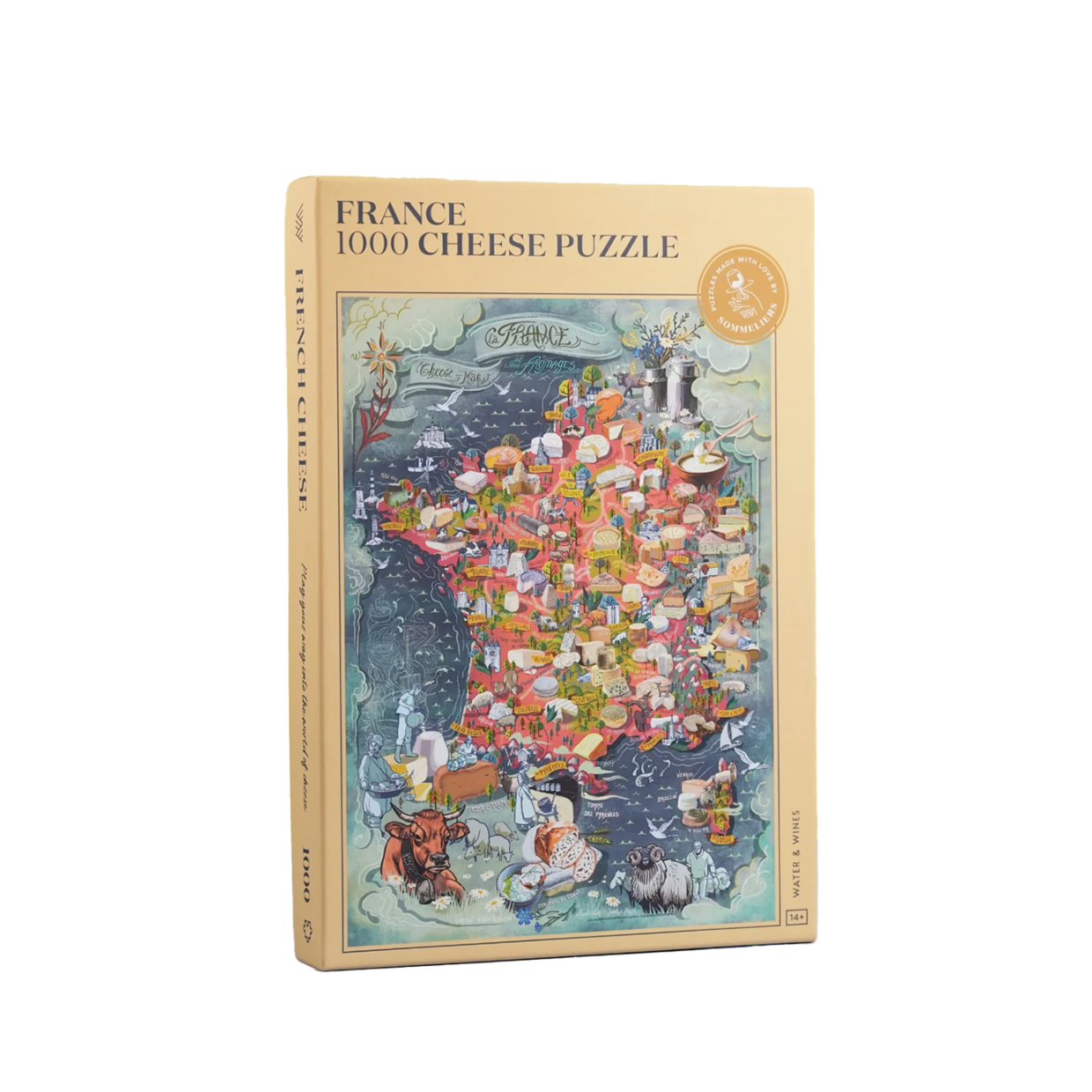 Cheese Puzzle - French Cheese - IEMS