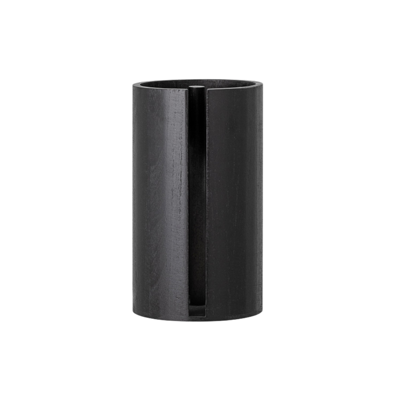 Celian Kitchen Paper Stand, Black, Paulownia - IEMS